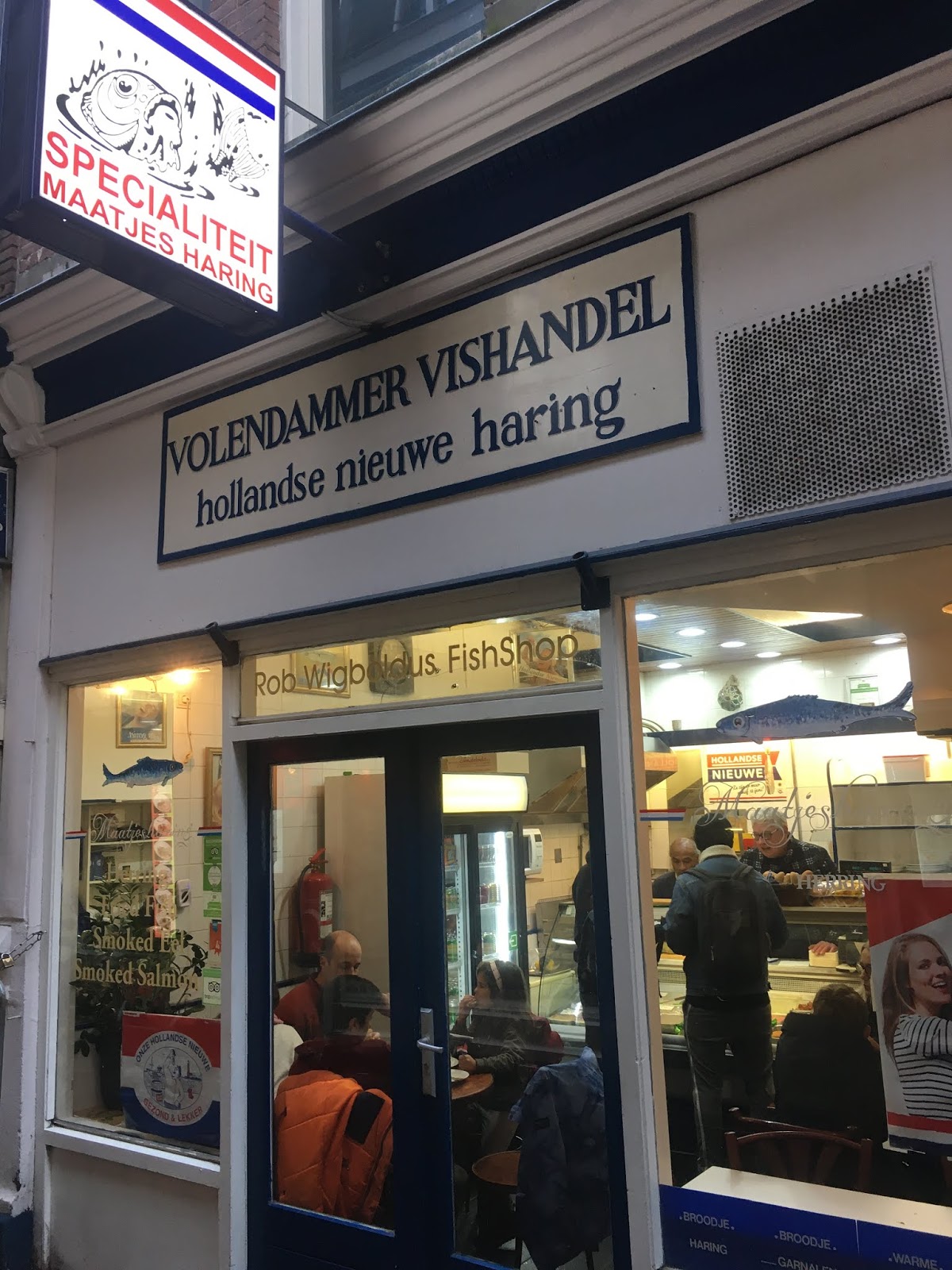 Rob Wigboldus Fishmonger, Serving the Delicious Traditional Dutch Food ...