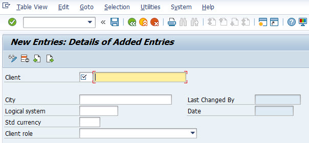 Sap Basis Client Administration