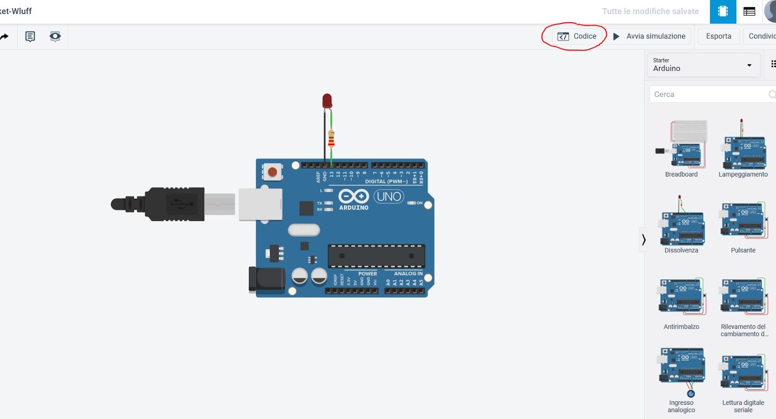 MECCATRONICA: TINKERCAD - Simulatore Arduino