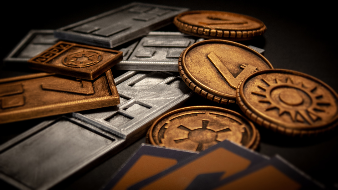 Starwars Sabacc Chips | The3Dprinting 3D print Dioramas, Models and Props