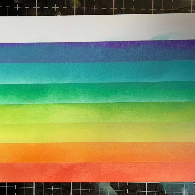 Sending you Some Sparkle with Rainbow Masking - Whimsy Inspirations Blog