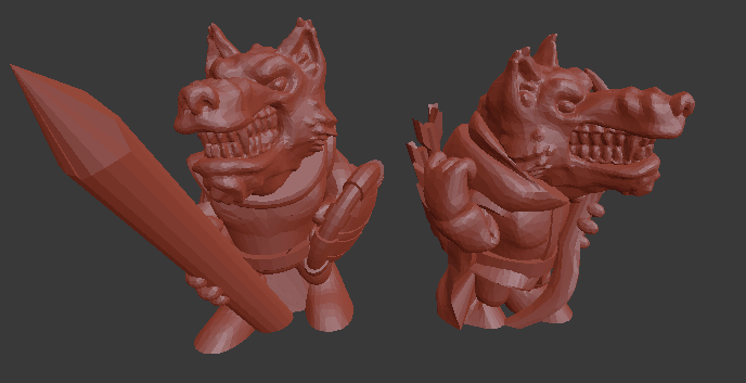 Wood Wars Wolf Archer - 3D Printing Professor