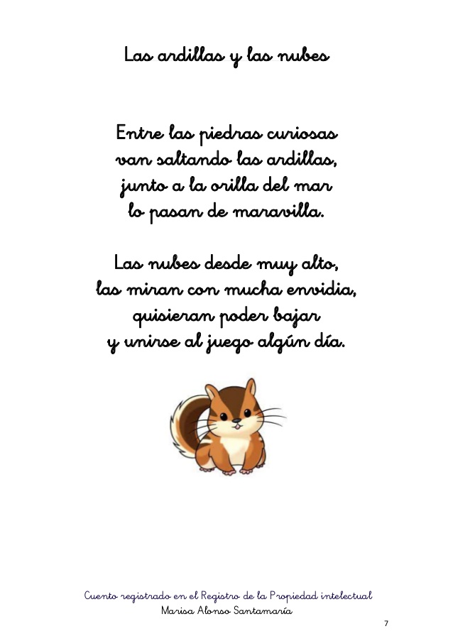 Colorines : 4 años"Las ardillas"