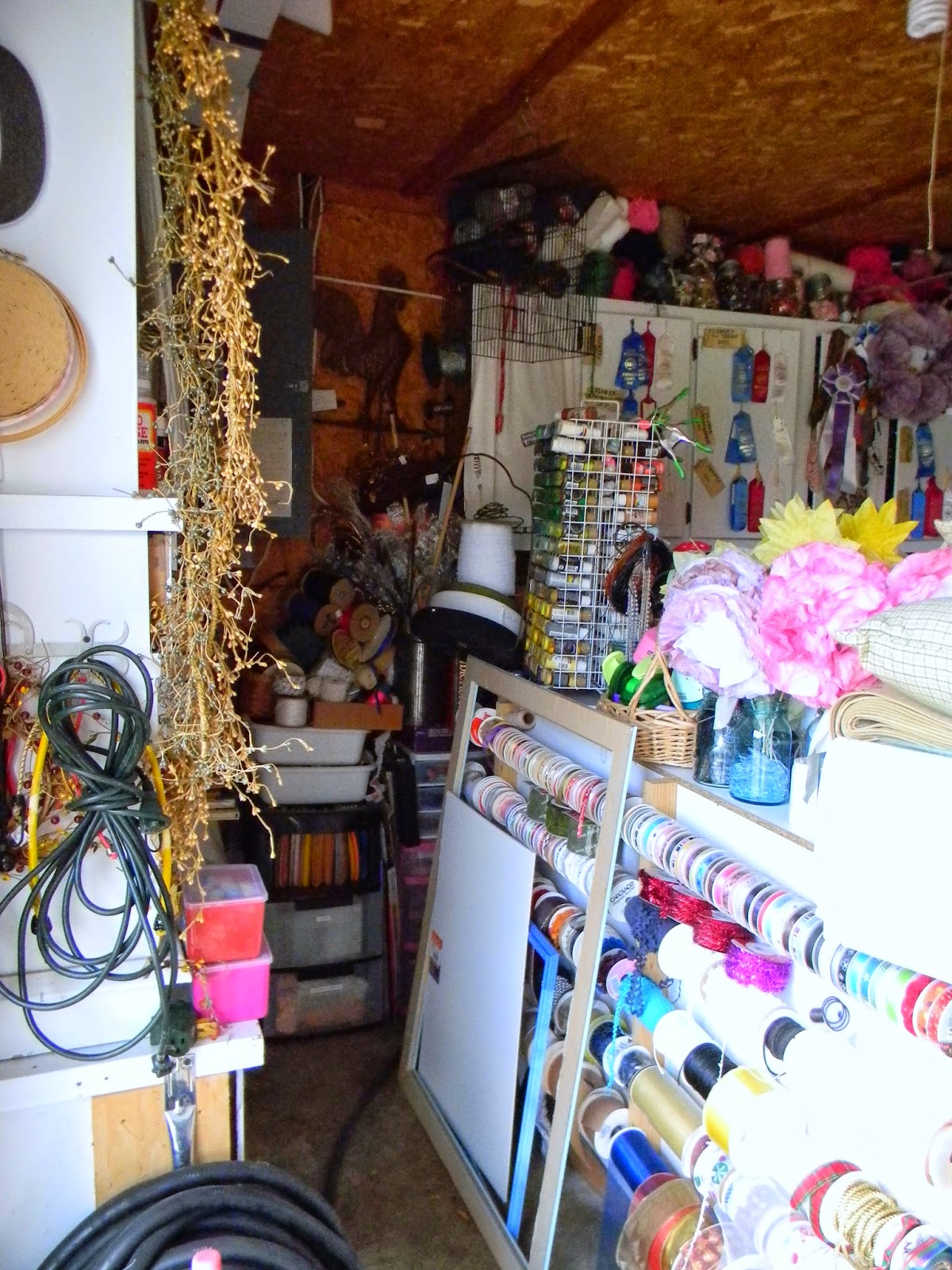 Artistic Endeavors 101: Baby Steps to A Clean Studio...