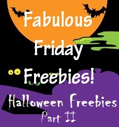 One Less Headache: Fabulous Friday Freebies! Halloween Freebies Part II