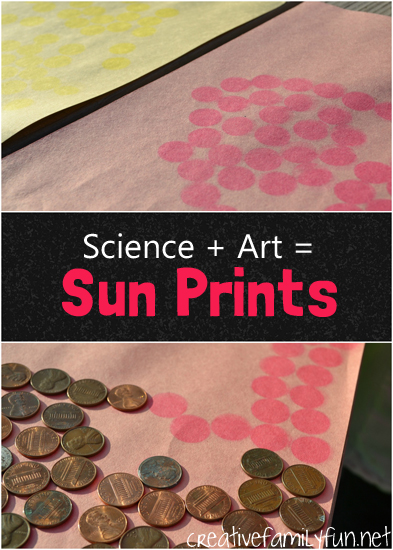 Creative Family Fun: Art + Science: Sun Prints