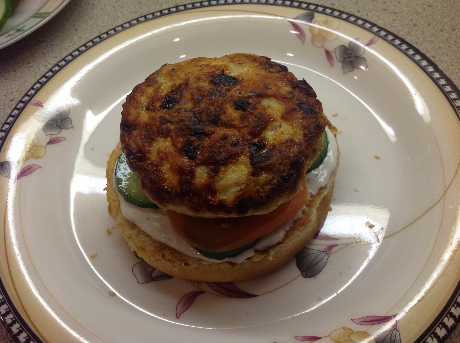 This Muslim Girl Bakes: Spicy Lemon Chicken Burger