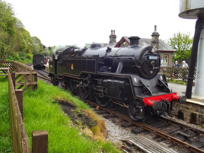 Steam Memories: BR Standard class 4 tank 80002