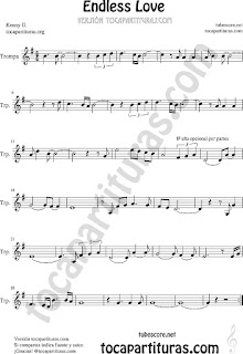 tubescore: Endless Love Sheet Music for Flute, Violin, Alto Sax ...