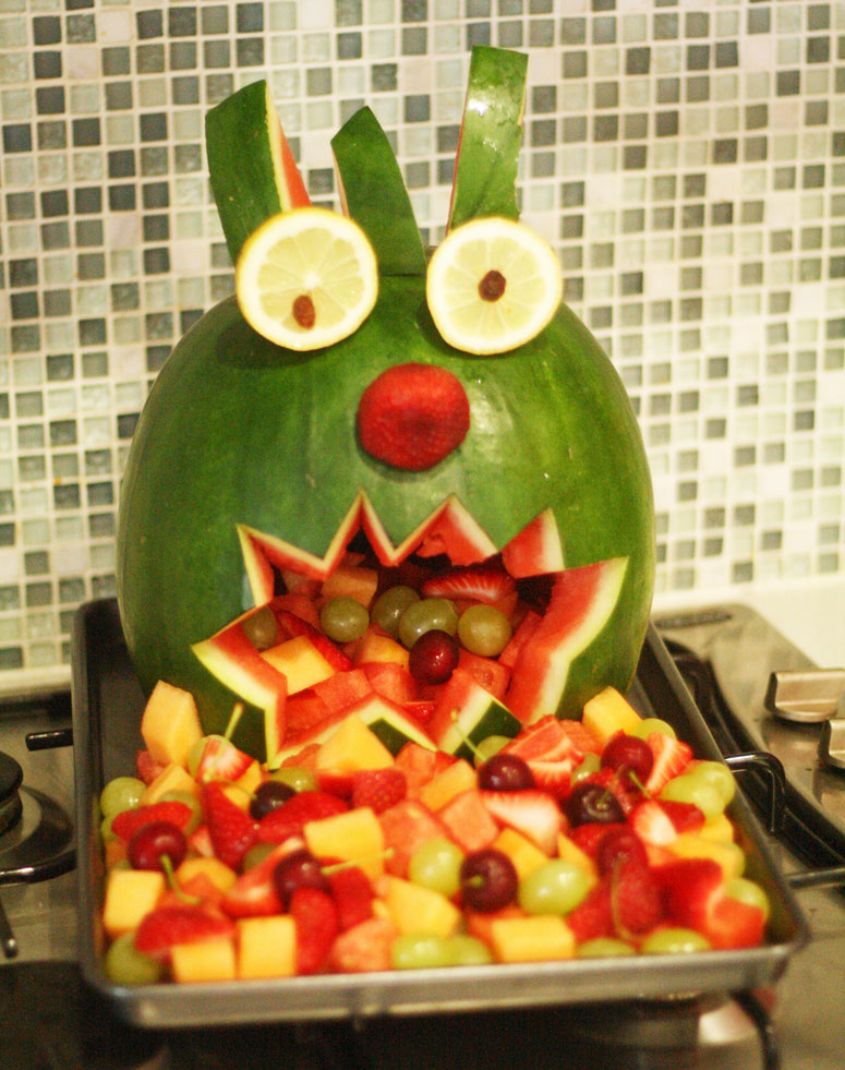 Polkadot Lane: Making of a Watermelon Monster