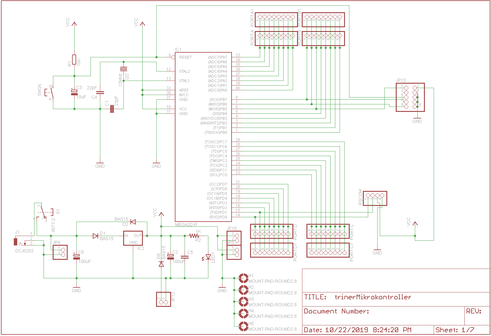 Download Skematik dan Layout Trainer Mikrokontroller AVR ATMEGA Lengkap ...