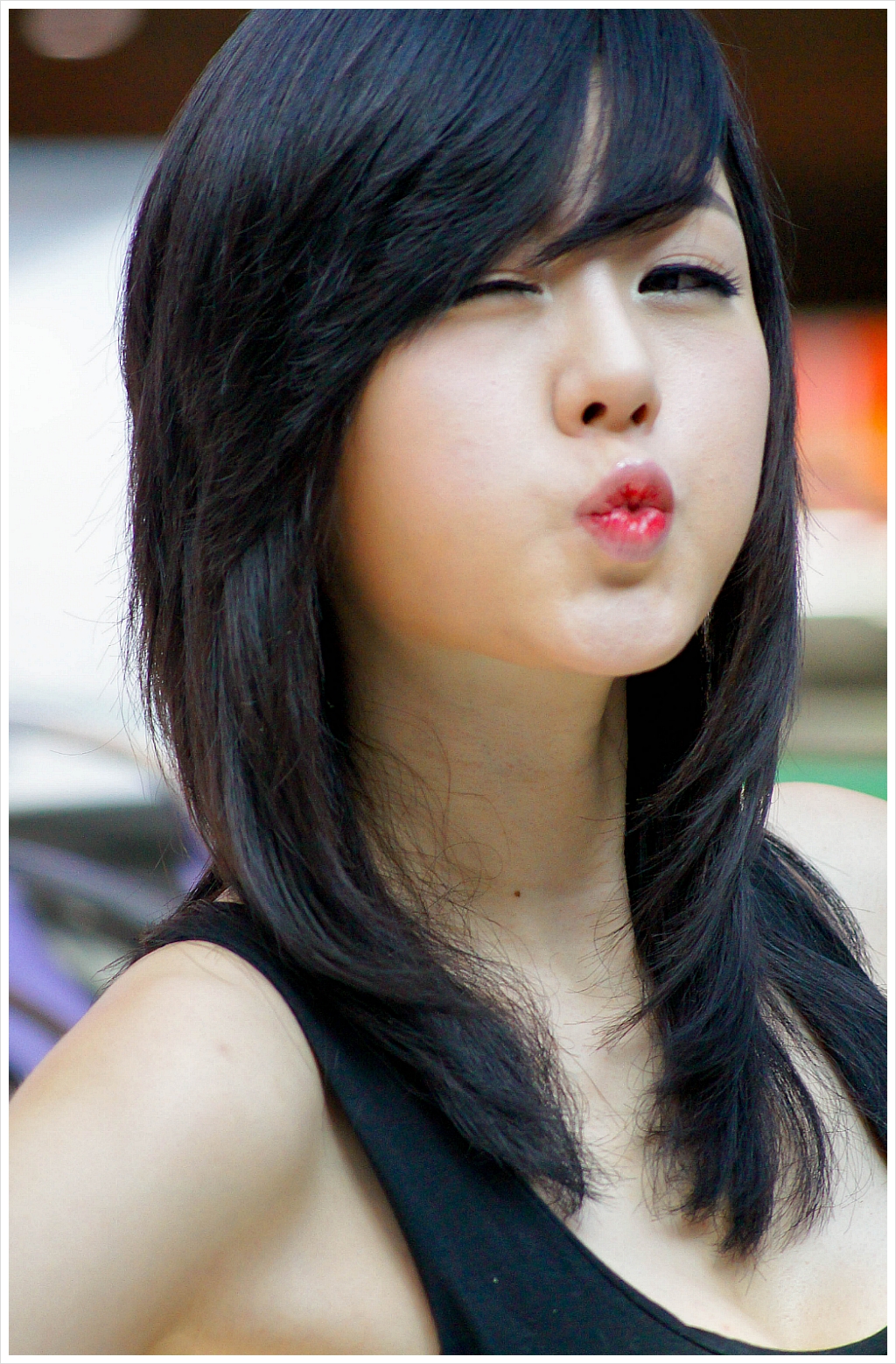 Hwang Mi Hee at Chevrolet Exhibitions (Part 2) The most beautiful girl in the world