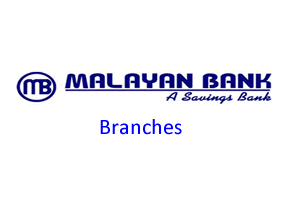 List of Malayan Bank Branches - Laguna