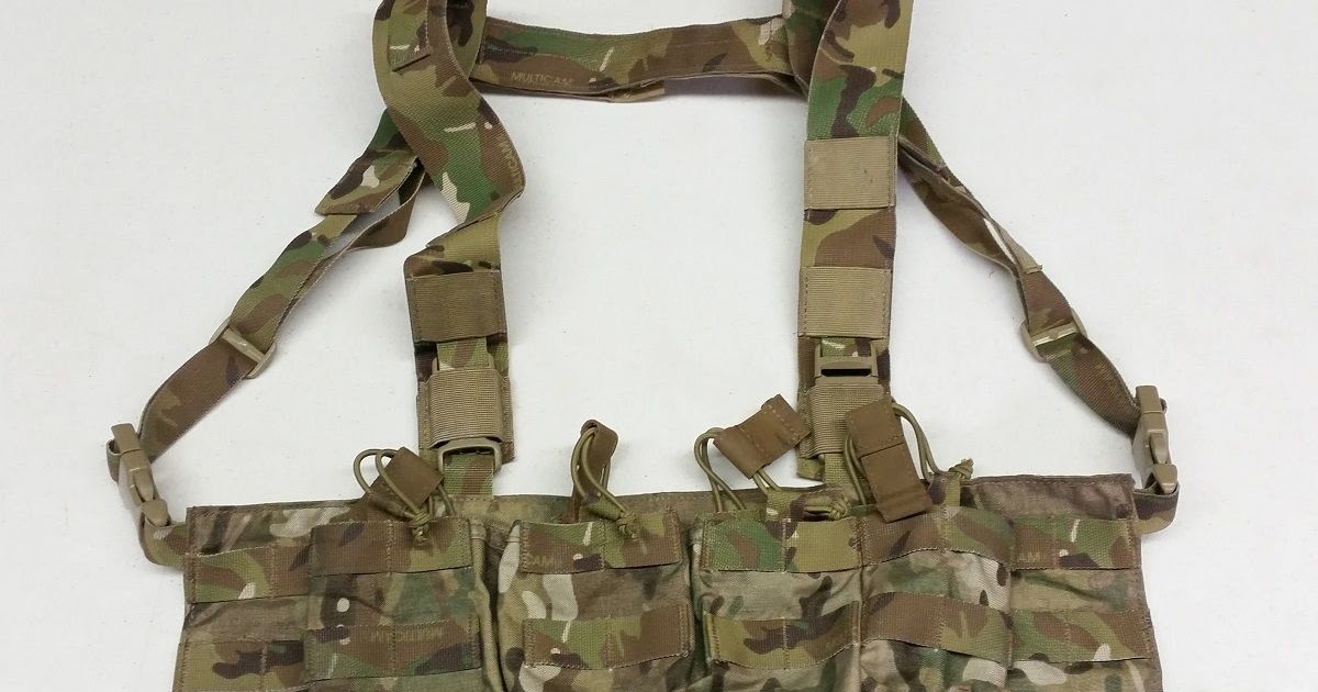 Webbingbabel: First Spear MultiCam SCAR-H Chest Rig