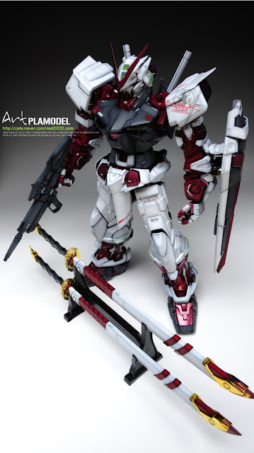 GUNDAM GUY: PG 1/60 Astray Red Frame - Painted Build