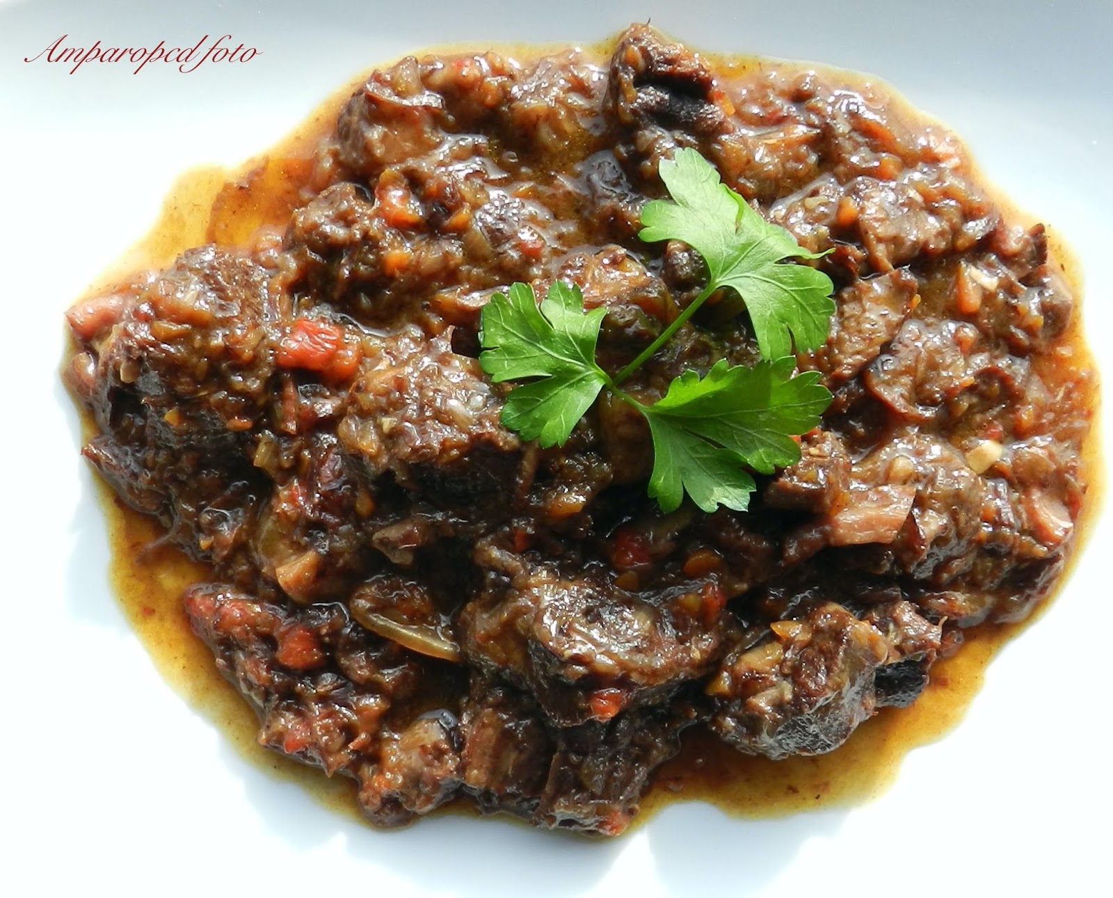 Cocinando en casa: Morcillo de vaca guisado