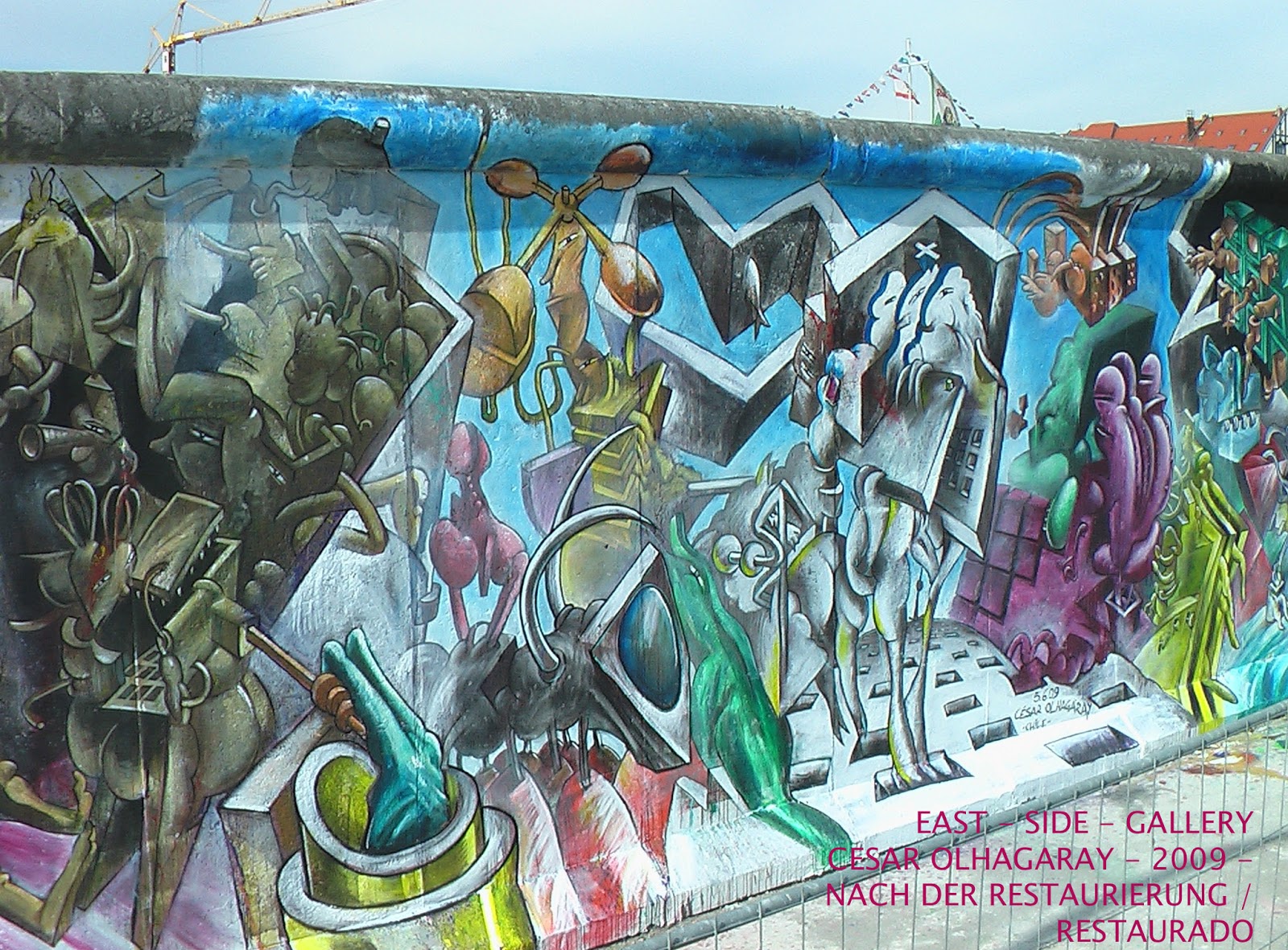 MURIEL y CESAR: Murals - Graffiti Cesar Olhagaray EL RAYADOR