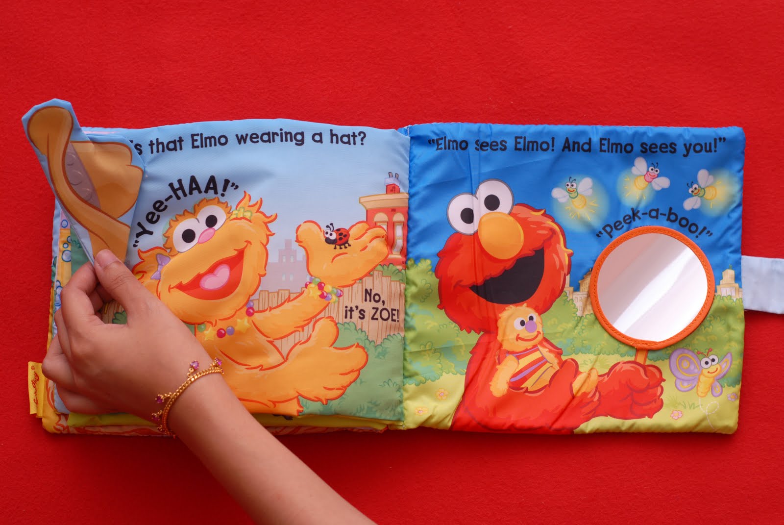 Little Babyhood: Fisher Price & Softplay Clothbook - Elmo & Counting Book!