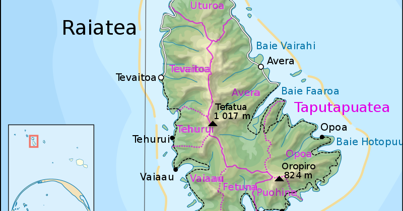 BALUCHON : Arrivée dans l'île de Raiatea