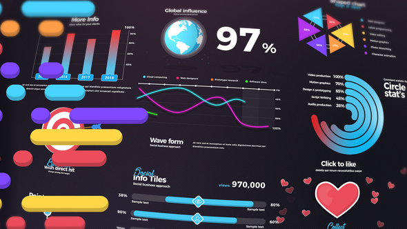 Creative Infographics Video - After Effects Template