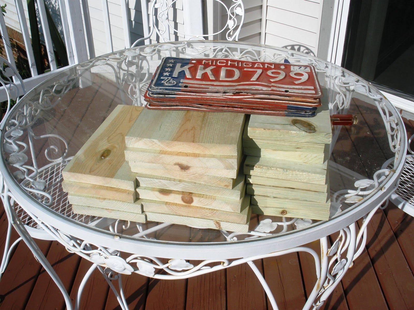 Vintage Diana: Liscense Plate Boxes