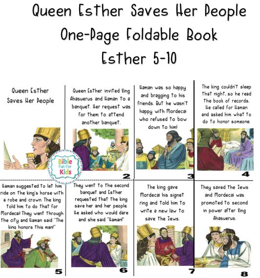 Queen Esther Saves Her People | Bible Fun For Kids