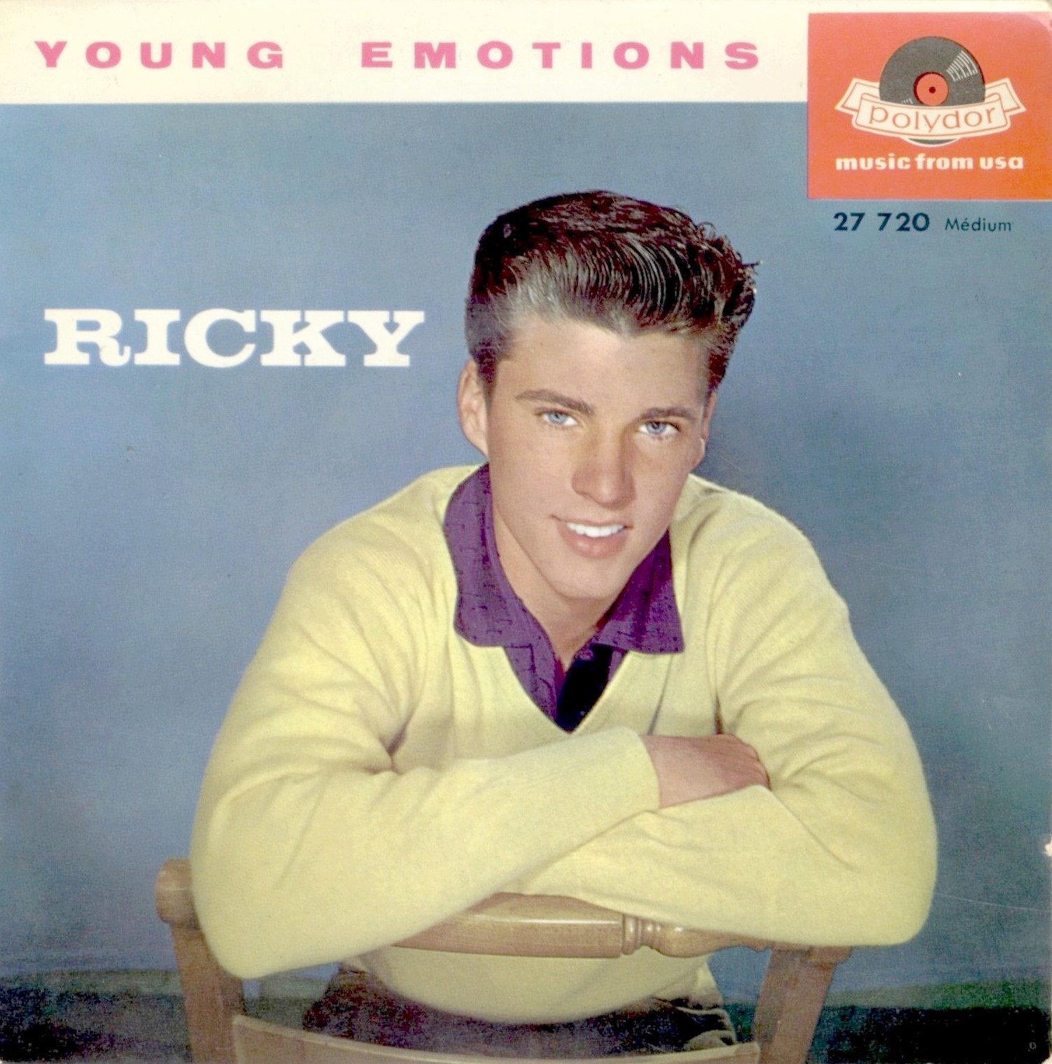 Les EPs français: Ricky NELSON - 1960 - FR-POLYDOR 27720 - Young ...