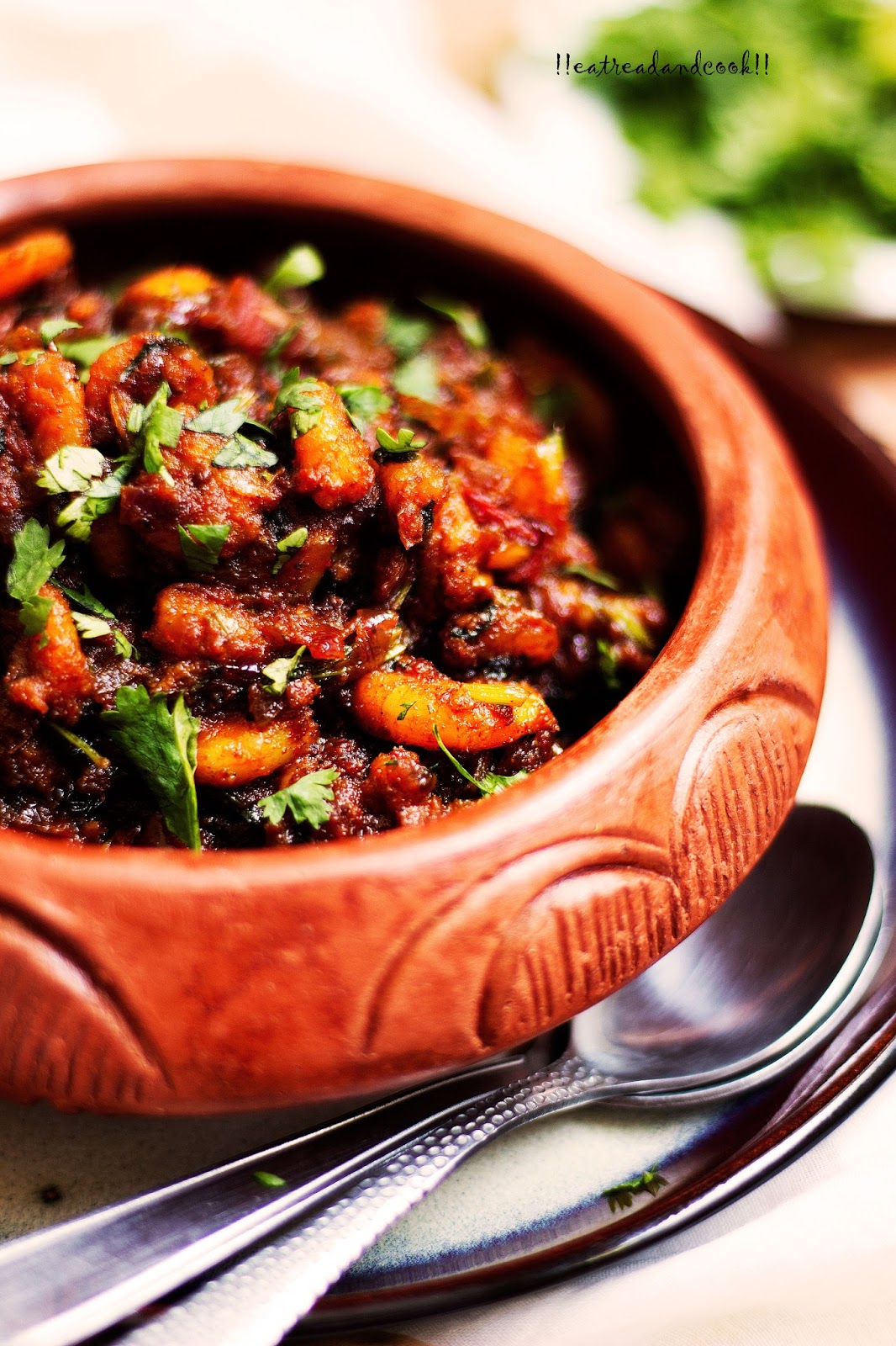 Kolhapuri Jhinga Masala / Prawn Masala