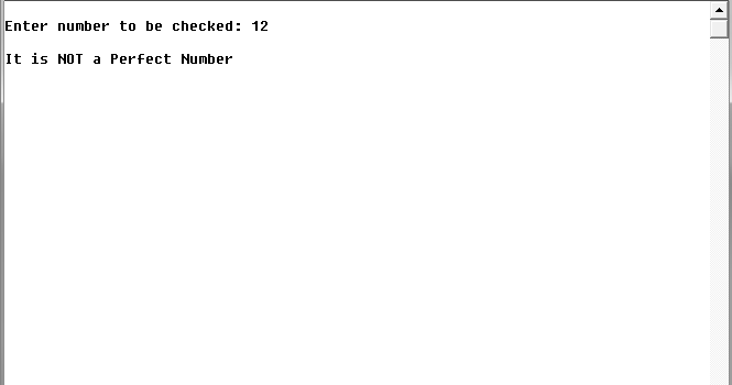 Learn C language: C program to check if number is Perfect number or not