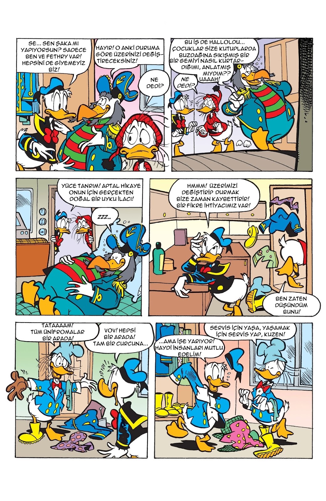 Donald DUCK Varyemez : Kaynak Çizgi diyarı : LOBADOR Paylaşımı