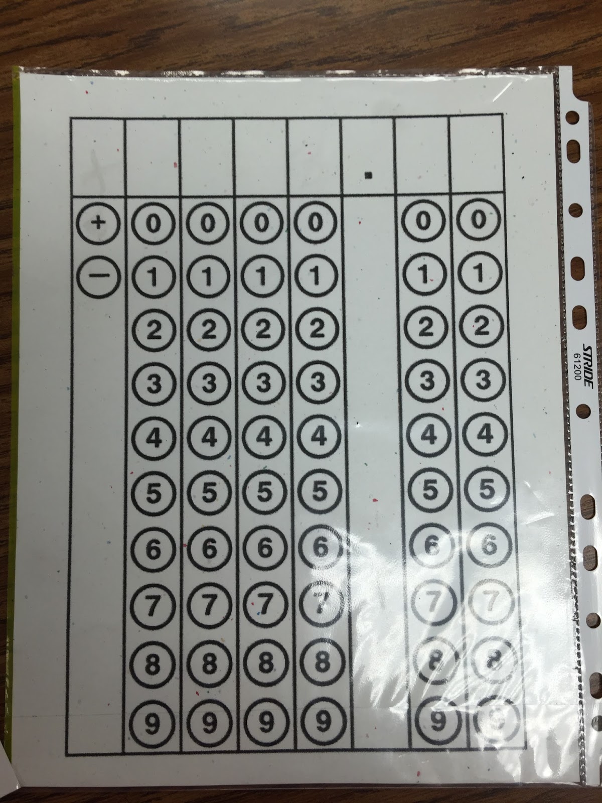 My Math Imagination: STAAR Test Griddables