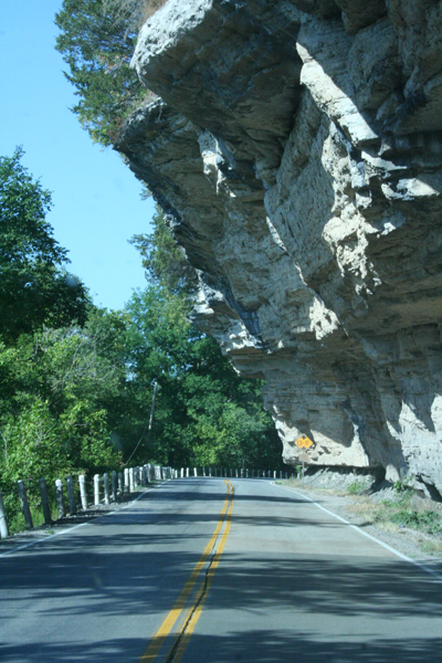 Just A Car Guy: I wonder how long the road lasted like this, with all ...