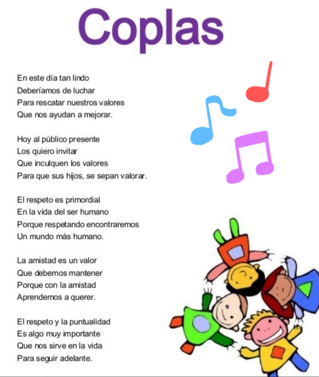 LAS COPLAS. 08 DE JUNIO