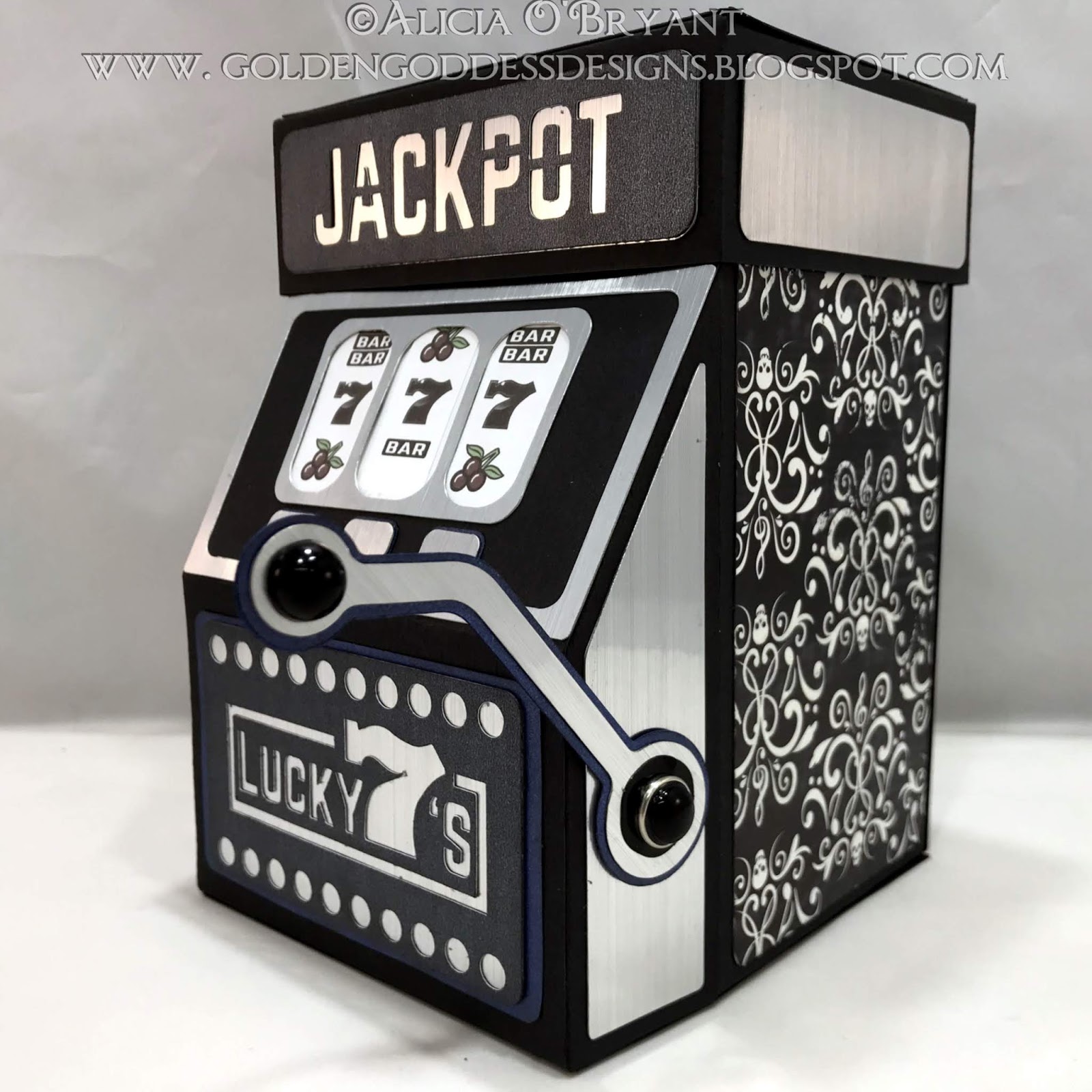 Golden Goddess Designs: Dreaming Tree's Lucky 7's Slot Machine Jackpot ...