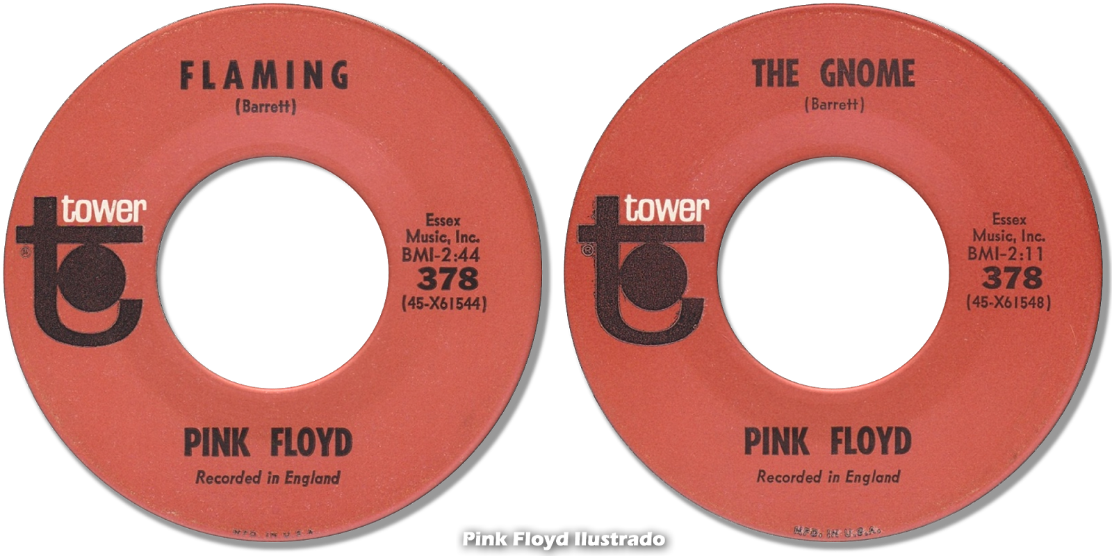 Pink Floyd Ilustrado: 1967 Flaming - Single