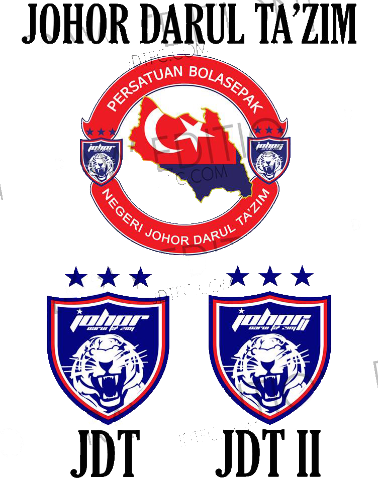 Johor Darul Takzim | JDT FC: Training Kit Biru Beserta Logo Baru