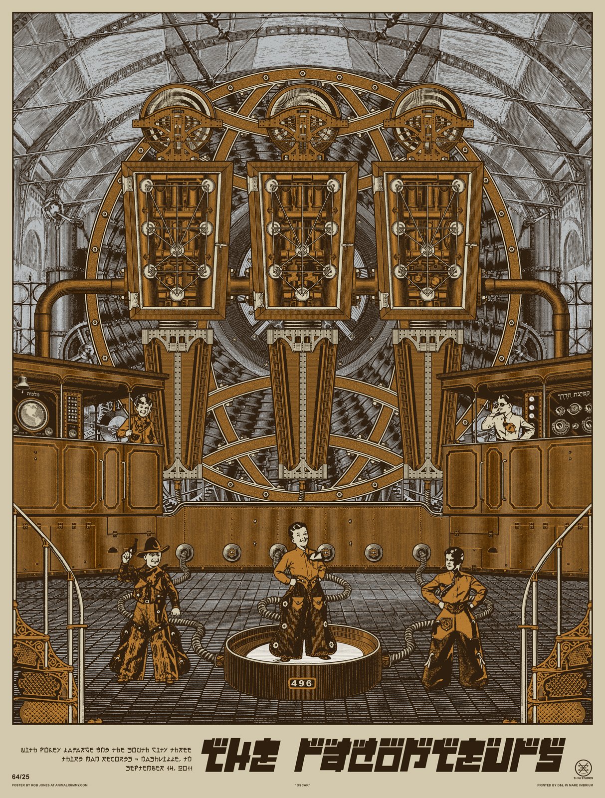 INSIDE THE ROCK POSTER FRAME BLOG: Rob Jones Raconteurs Posters & Art ...