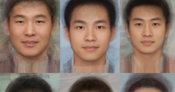 Average Male Face By Country