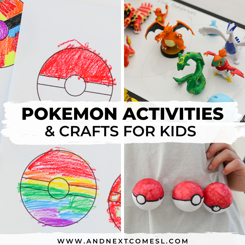 Pokemon Activities & Crafts for Kids | And Next Comes L - Hyperlexia ...