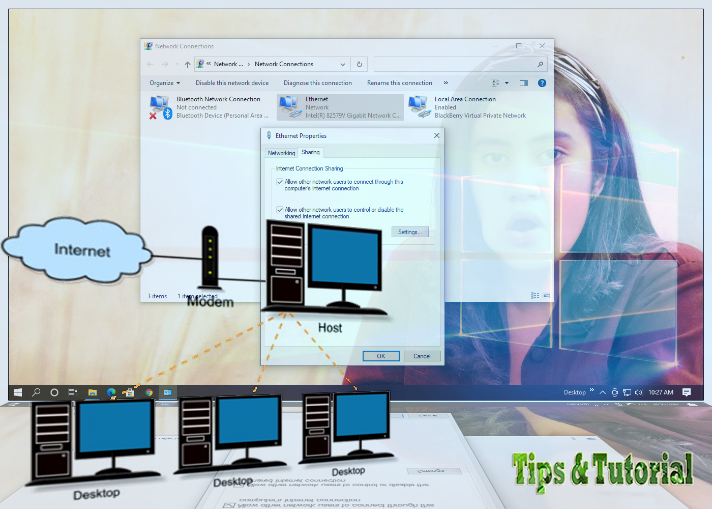 Cara Nonaktifkan Internet Connection Sharing (ICS) di Windows 10/11 ...