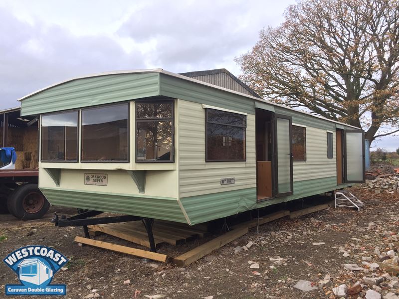 Vinyl cladding for static caravans and Park homes