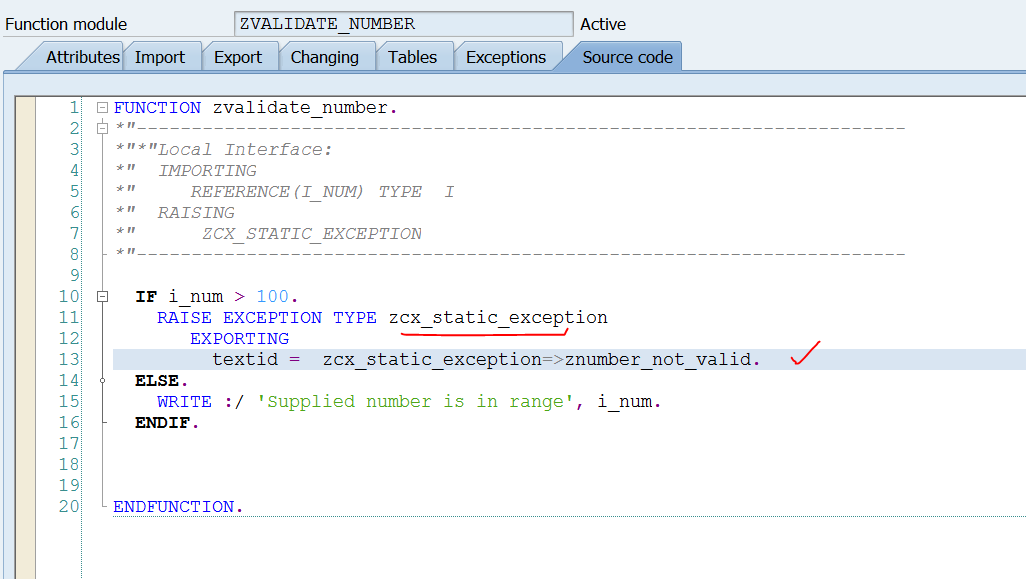 Techsap Oo Abap Exception Using Global Exception Class With Function Module 6041