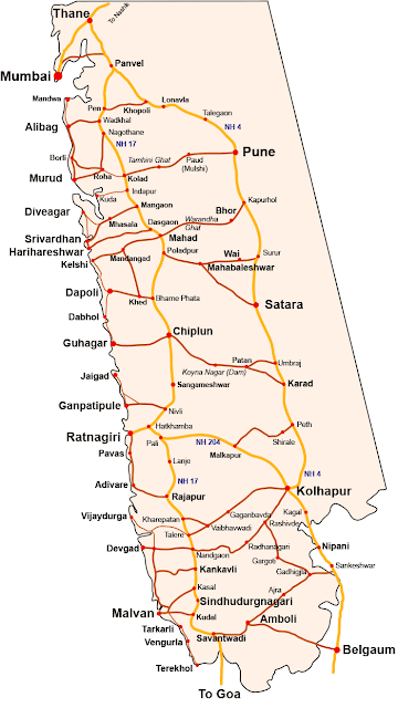 Konkan Road Map