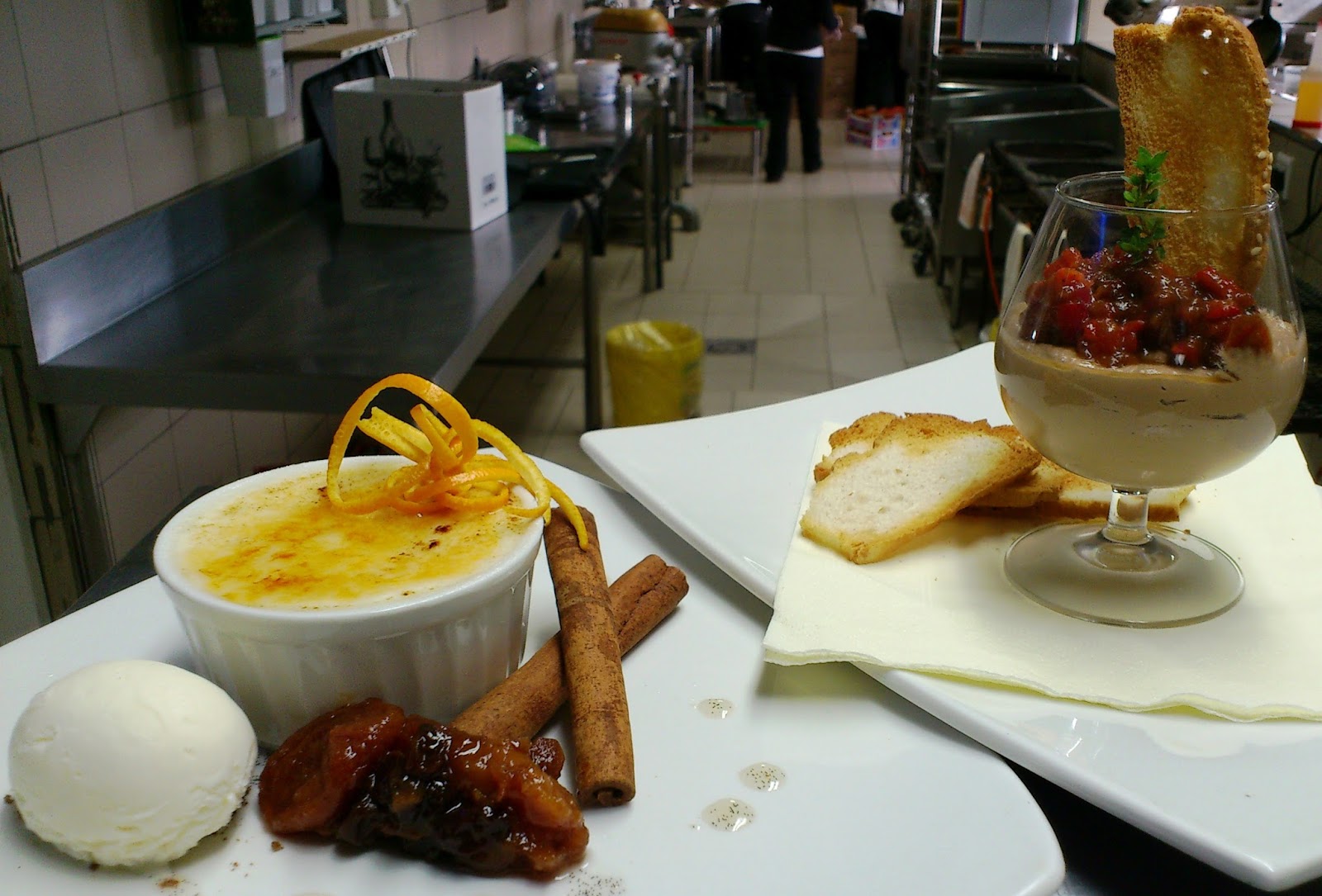 The Hungry Chef: Chicken liver parfait, tomato and coffee jam with ...
