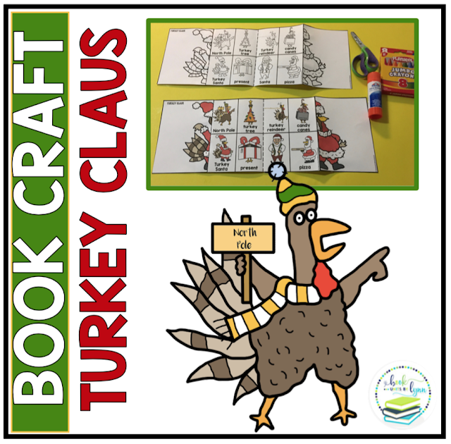 TURKEY CLAUS BOOK CRAFT ~ Book Units by Lynn