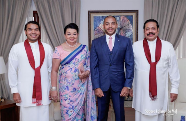 Yoshitha - Nithisha wedding ceremony on Thursday (3) at Galle Face hotel