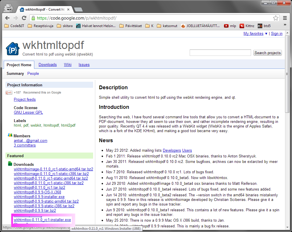 ten.peltonen Blag: PHP, Wkhtmltopdf and Win 7: Eleven steps ten.peltonen Blag: PHP, Wkhtmltopdf and Win 7: Eleven steps