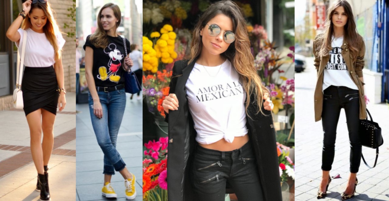 Cómo combinar tus playeras para lucir muy sexy
