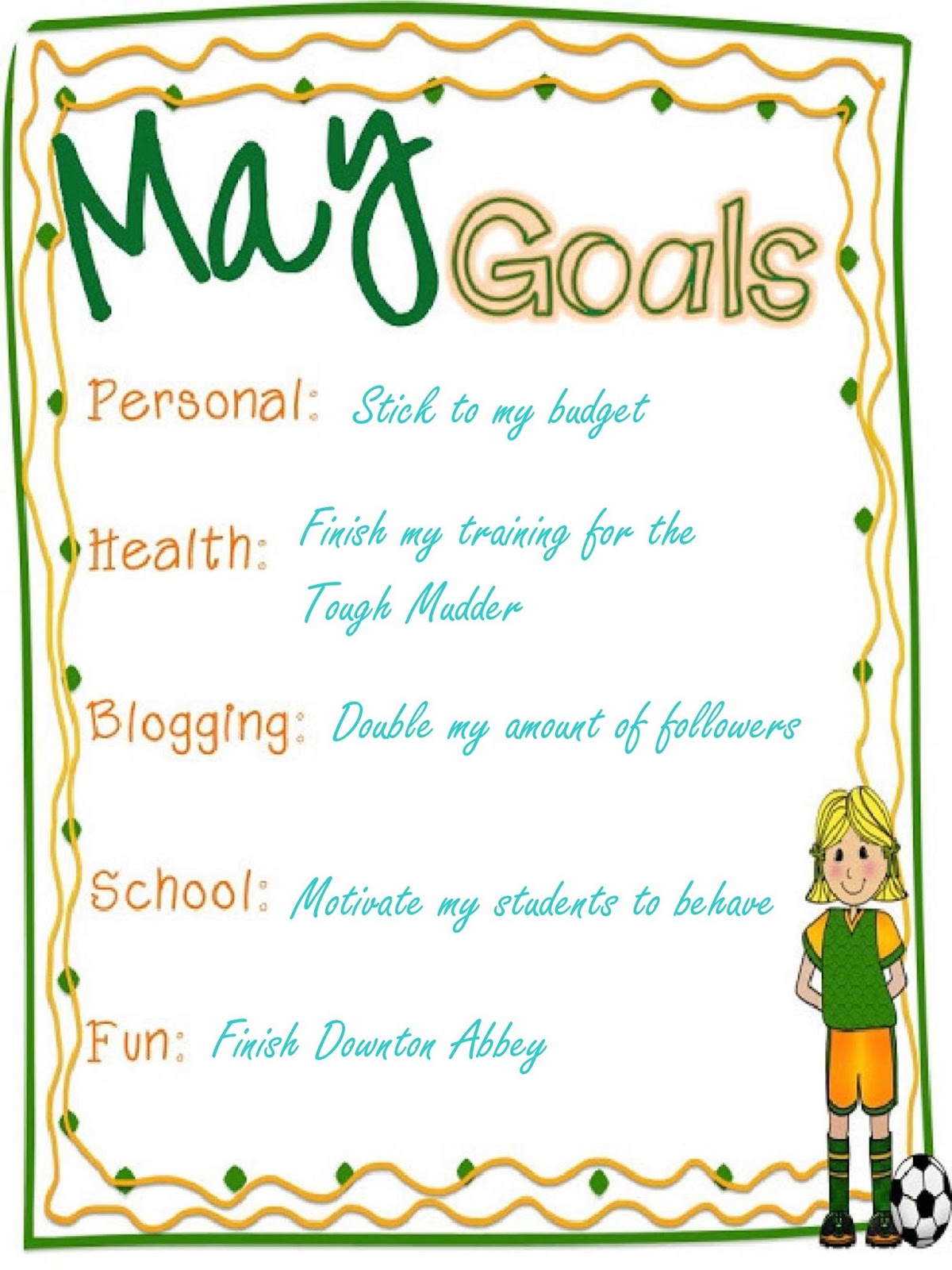 easy peasy education: may goals