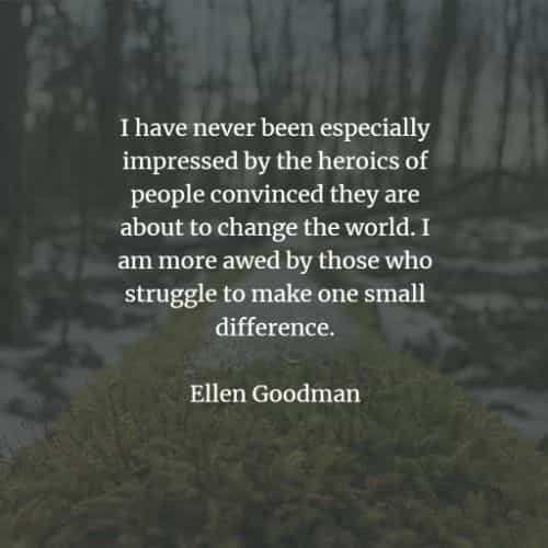 75 Change the world quotes and making a difference